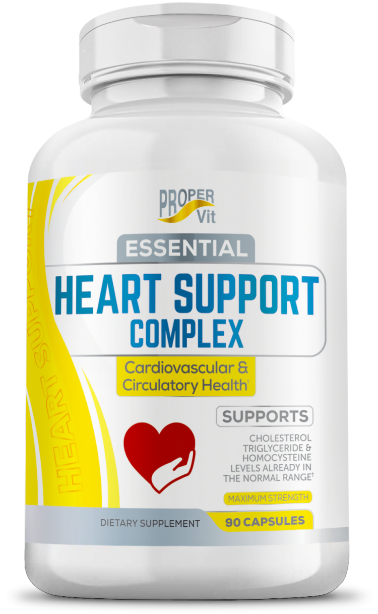 Proper Vit Essential Heart Support Complex Cardiovascular&Circulatory ...