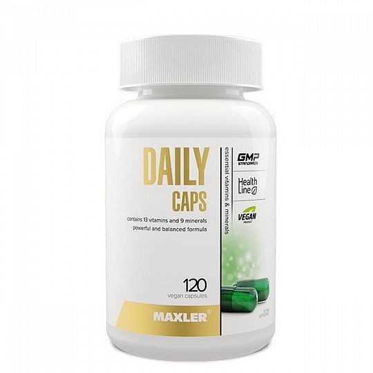 Daily Caps Maxler (120 V-caps) купить в РБ по самой низкой цене